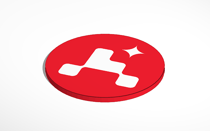 3D design Mars Perseverance Logo | Tinkercad