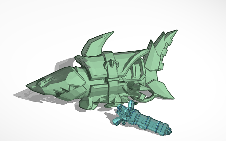 3D design Jinx Weapons - Tinkercad