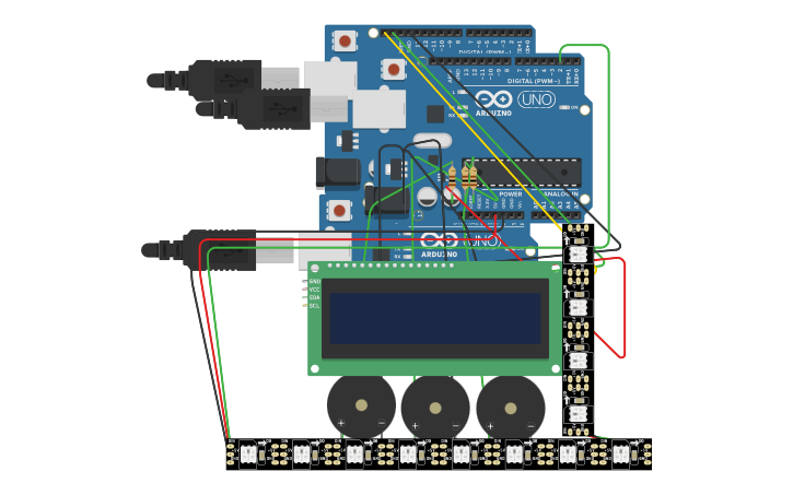 Circuit design Screen - Tinkercad
