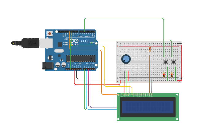 Circuit design Desafio #3 - Tinkercad