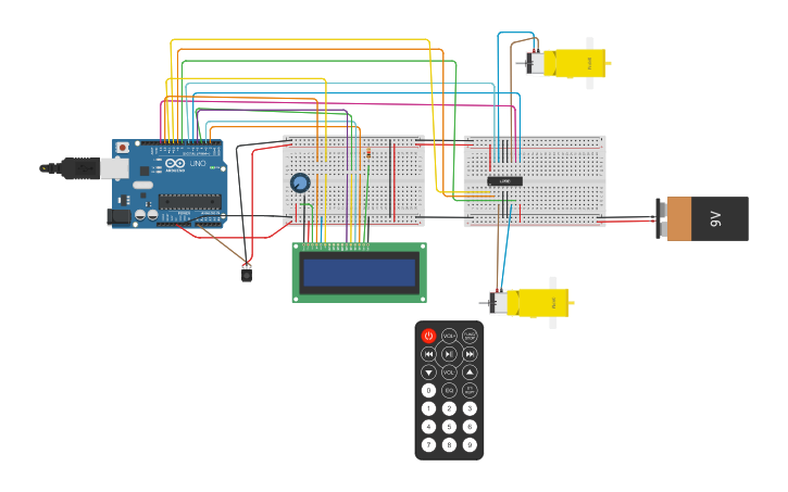 Circuit design Projeto - Isabel Fernandes | Tinkercad