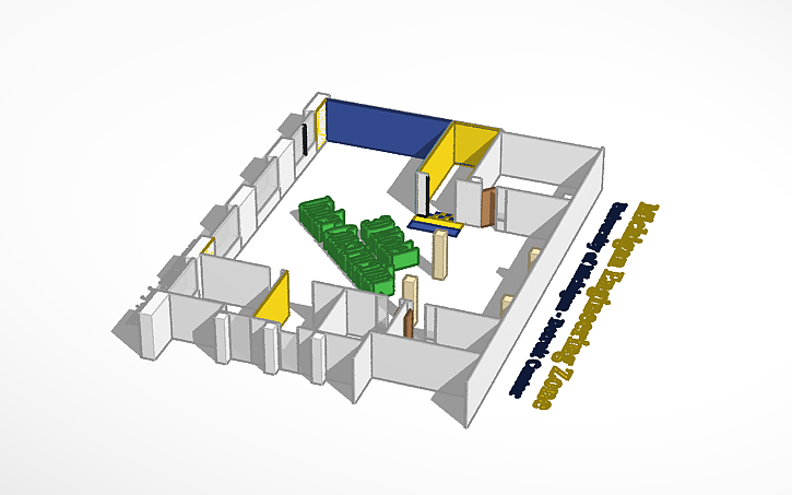 3D design Michigan Engineering Zone - Detroit Center - Tinkercad