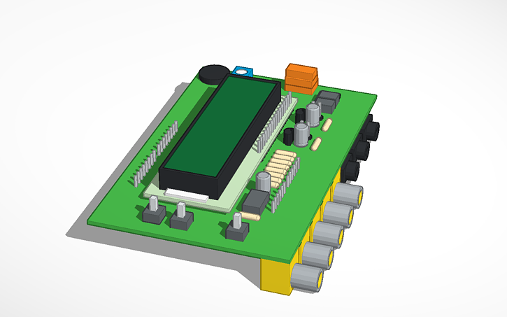 3d Design Photoduino Shield 3 0 Tinkercad