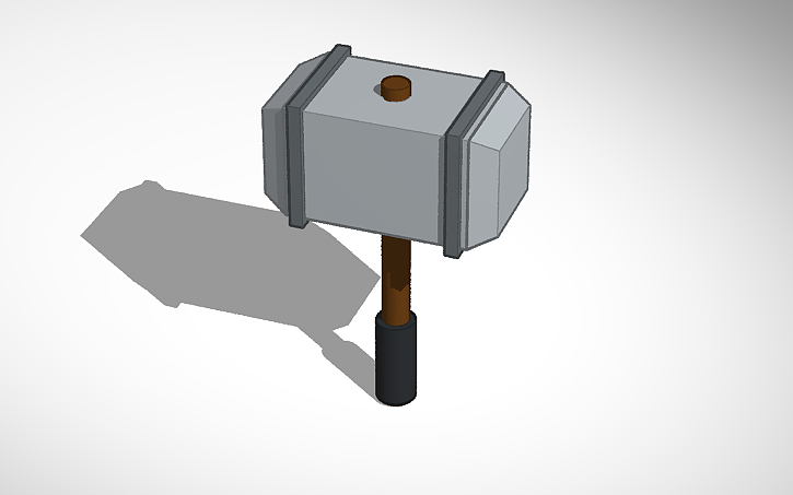 3D design Hammer | Tinkercad