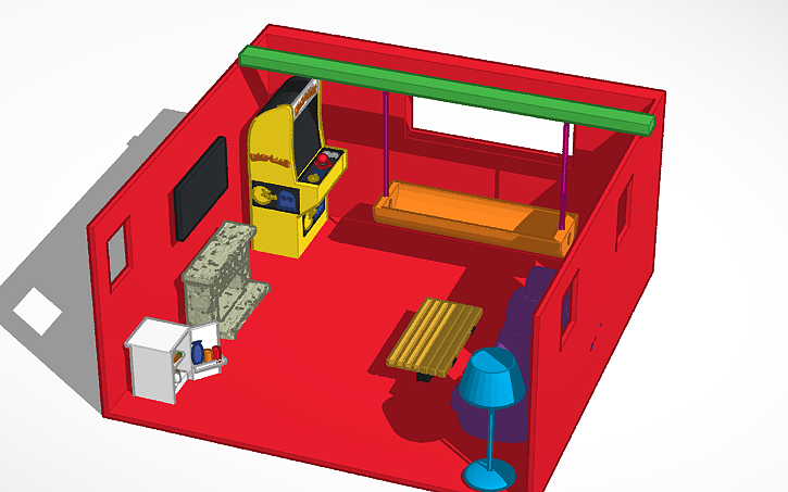 3d Design My Room Tinkercad