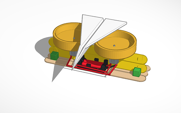 3D design Rocket Launcher - Tinkercad