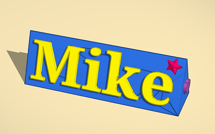 3D design name plate tutorial - Tinkercad