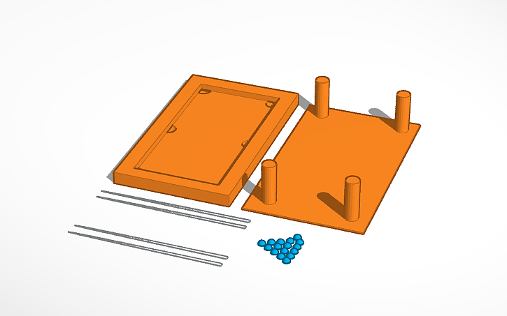 3D design Pool table - Tinkercad