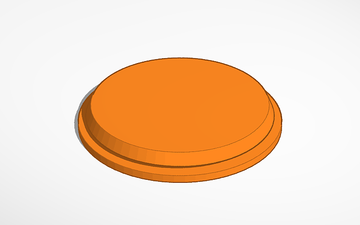 3D design firewall plug - Tinkercad