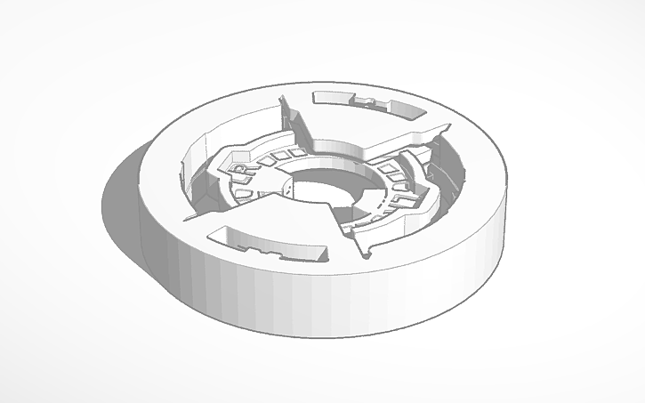 3D design Limit Break System template - Tinkercad