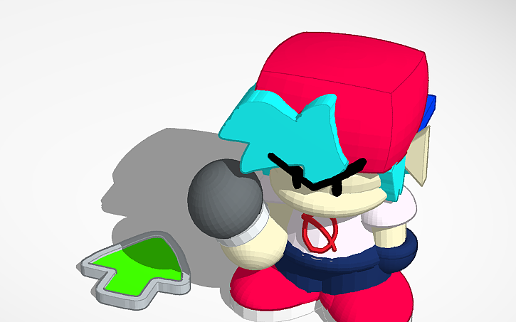 3D design Bf FNF - Tinkercad