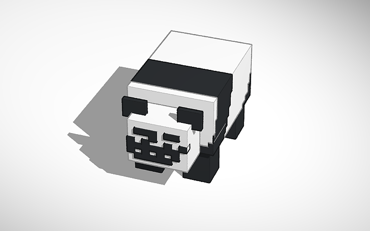 3D design Troll Panda - Tinkercad