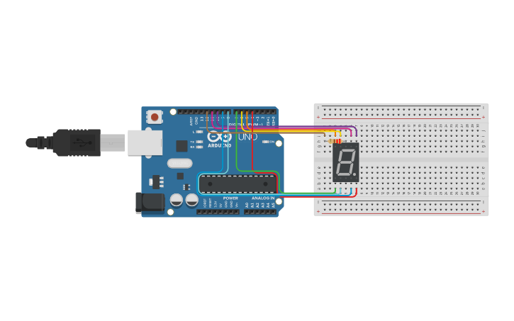 Circuit Design Aurdino Lab 4 7 Tinkercad