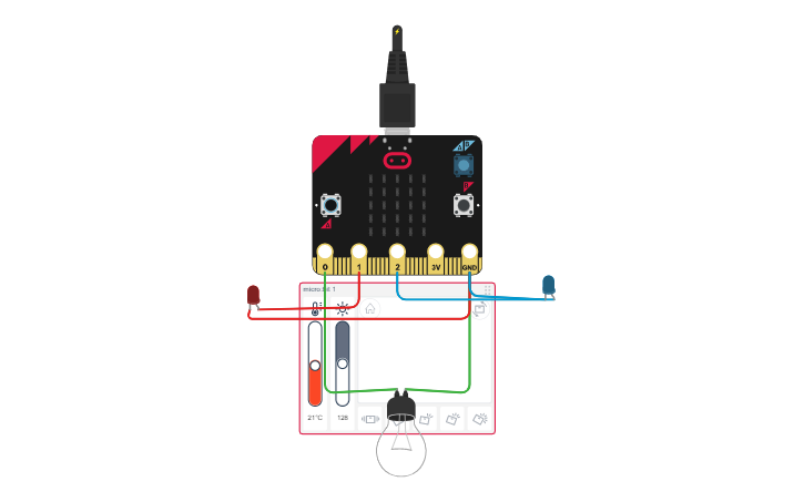 Circuit design desafio 2 | Tinkercad
