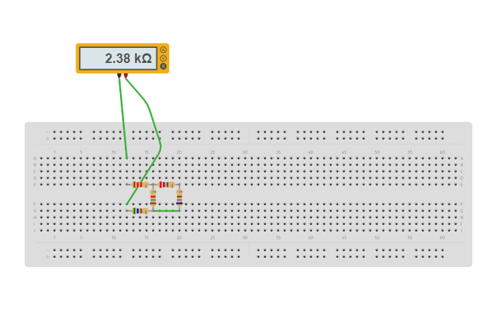 Circuit Design Resistor 3 Tinkercad