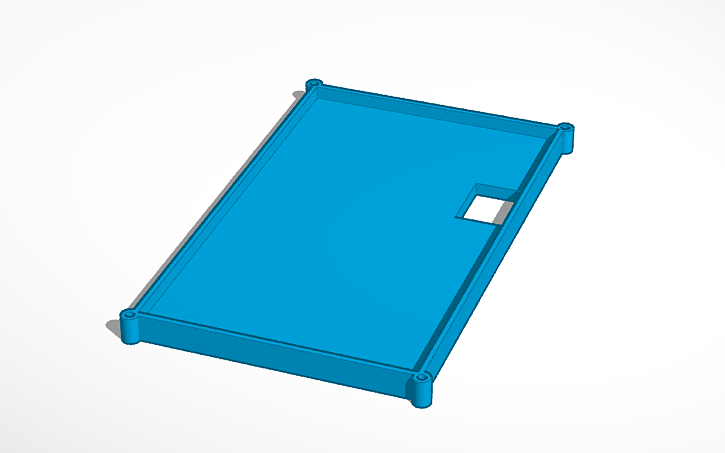 3D design LattePanda_7inch_Display_bottom | Tinkercad