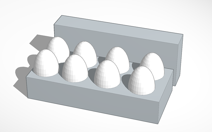3D design oh beautiful eggs | Tinkercad
