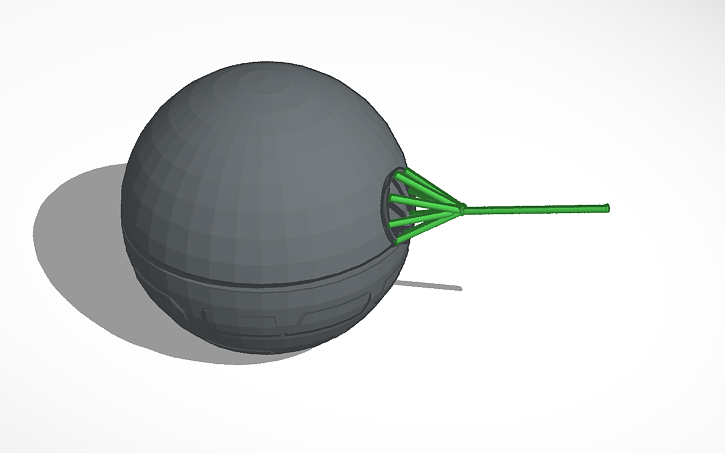 3D design DEATH STAR | Tinkercad