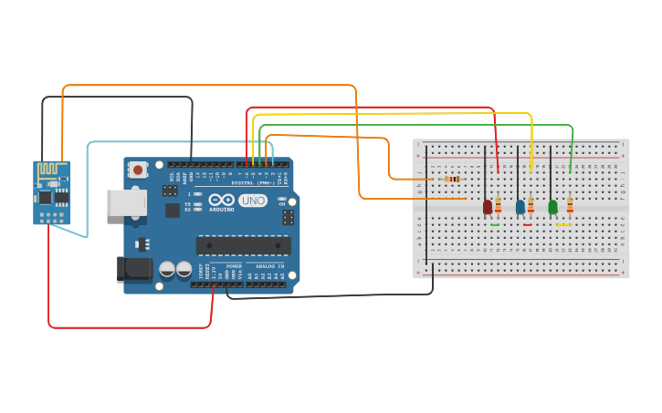 Circuit Design Bluetooth Arduino Tinkercad 5919