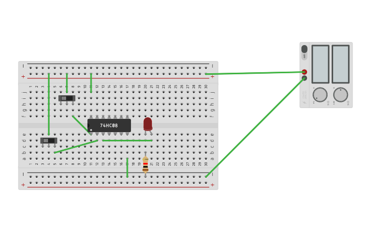 Circuit Design And Gate Tinkercad