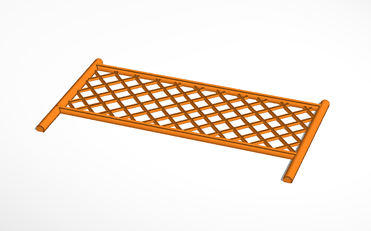 3D design Fence - Tinkercad