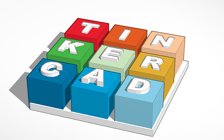 3D design Logo of Tinkercad | Tinkercad