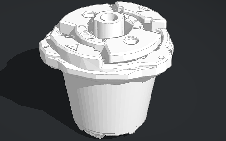 3D design 3-247 Beyblade x custom - Tinkercad