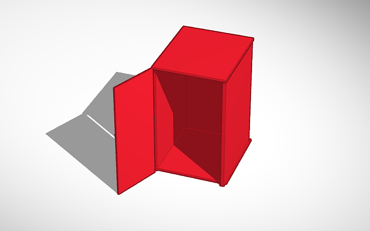 3D design Locker - Tinkercad