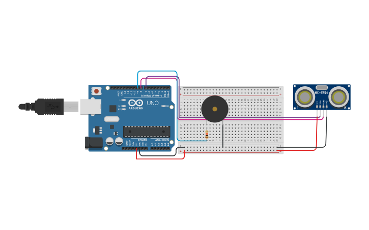 Circuit design Trabalho Final | Tinkercad