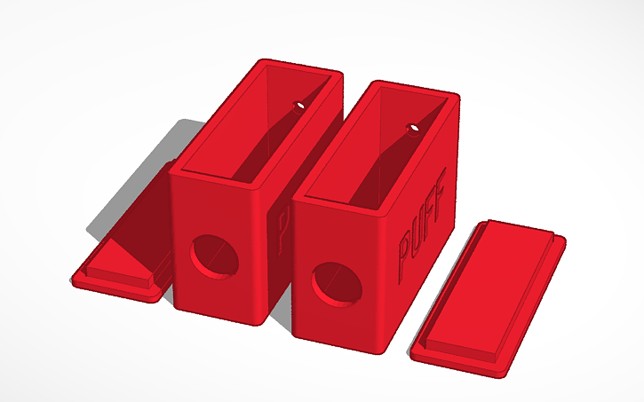 3D design BCITS Puff Box | Tinkercad