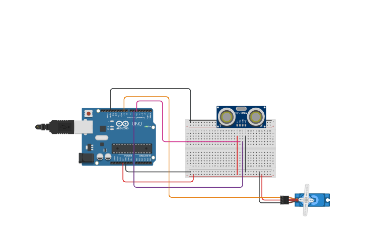 Circuit design Projeto - Estrutura Modular | Tinkercad