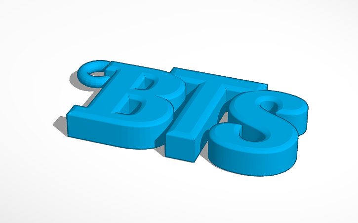 3D design BTS - Tinkercad