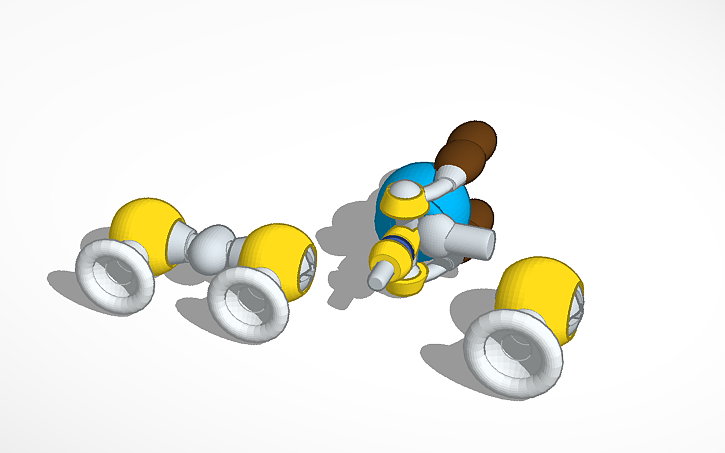 3D design F.L.U.D.D. for Transformers figures | Tinkercad