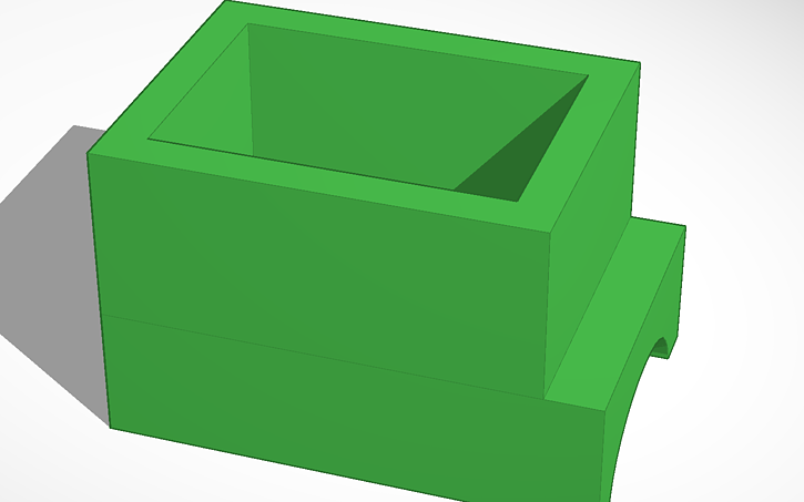 3D design Copy of Modified Heart Rate Monitor Holder | Tinkercad