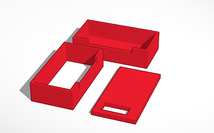 3D design box - Tinkercad