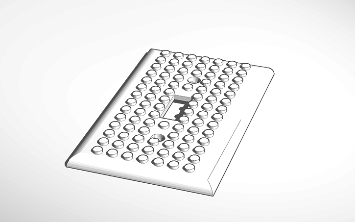 3D design Lego Light Switch - Tinkercad