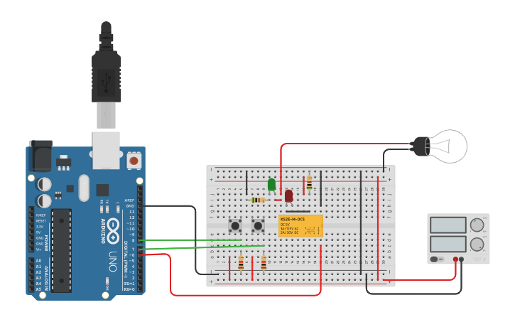 Circuit design Lampada | Tinkercad