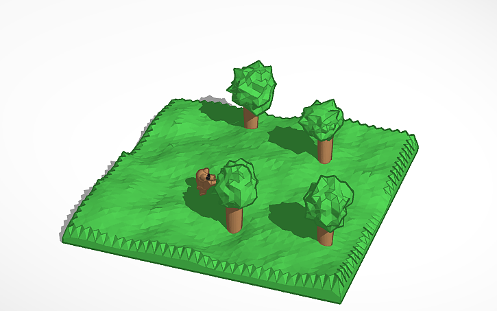3D design Forrest | Tinkercad