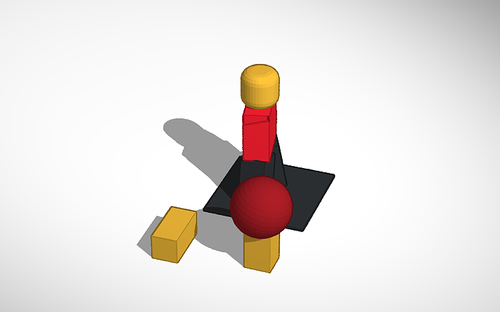 3D design Baller - Tinkercad