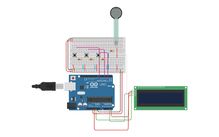 Circuit Design Scale Tinkercad