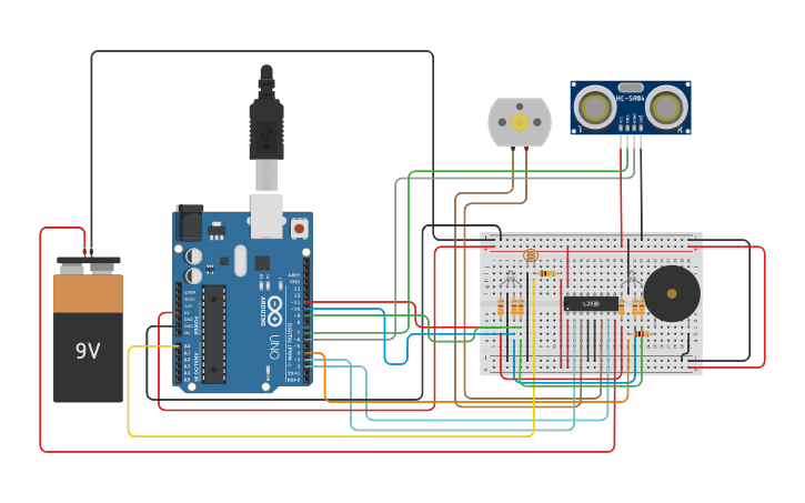 Circuit design PROJETO FINAL | Tinkercad