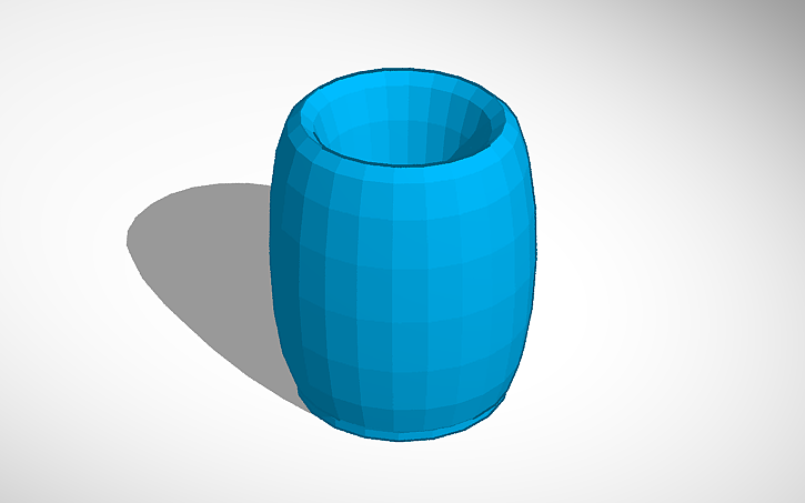 3D design Pot - Tinkercad