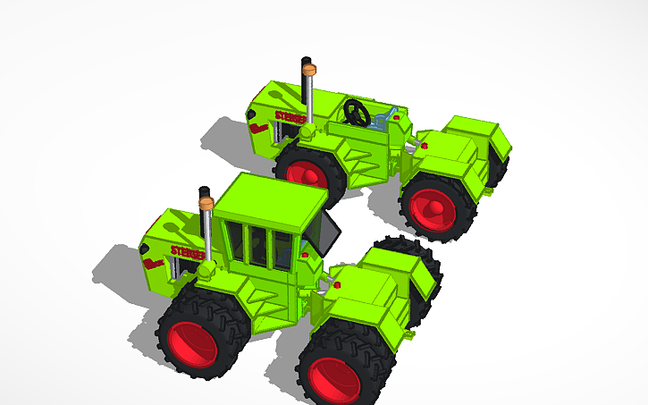 3D design 1972 Steiger Super Wildcats - Tinkercad