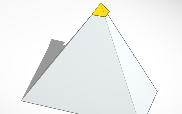 3d Design Great Pyramid Tinkercad