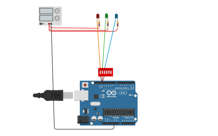 Circuit Design Rgb Led Connection Tinkercad