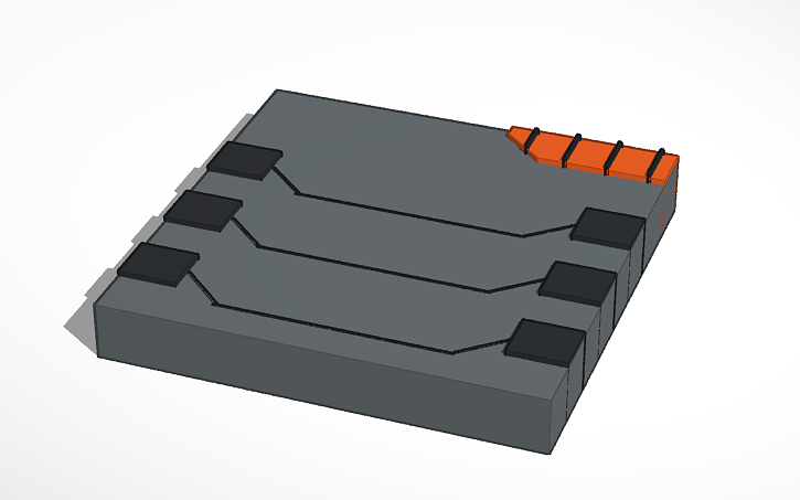 3D design Chip - Tinkercad