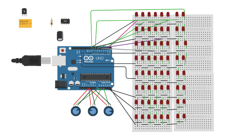 Circuit Design Sound Localization Tinkercad
