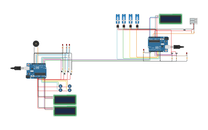 Circuit design ROV TEST 4 | Tinkercad