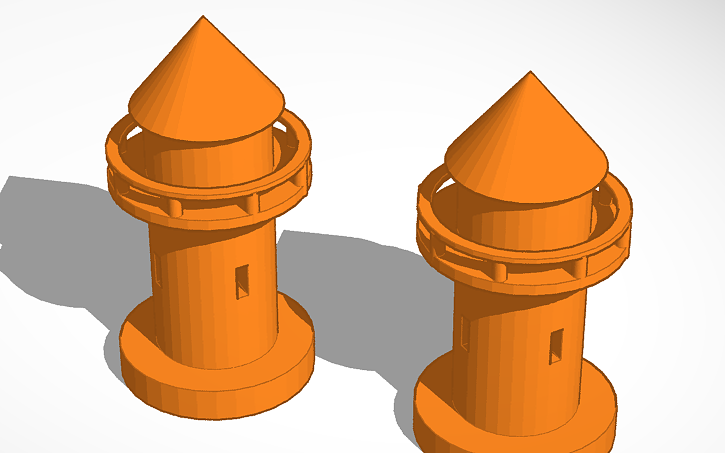 3D design Rook Chess Piece | Tinkercad