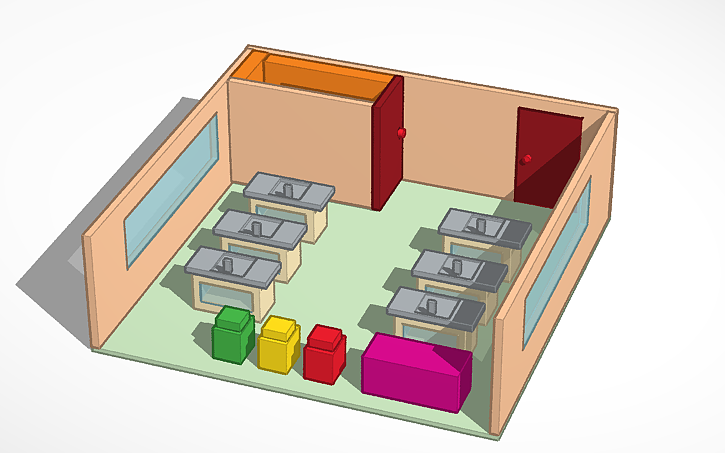 3D design Plano de laboratorio | Tinkercad